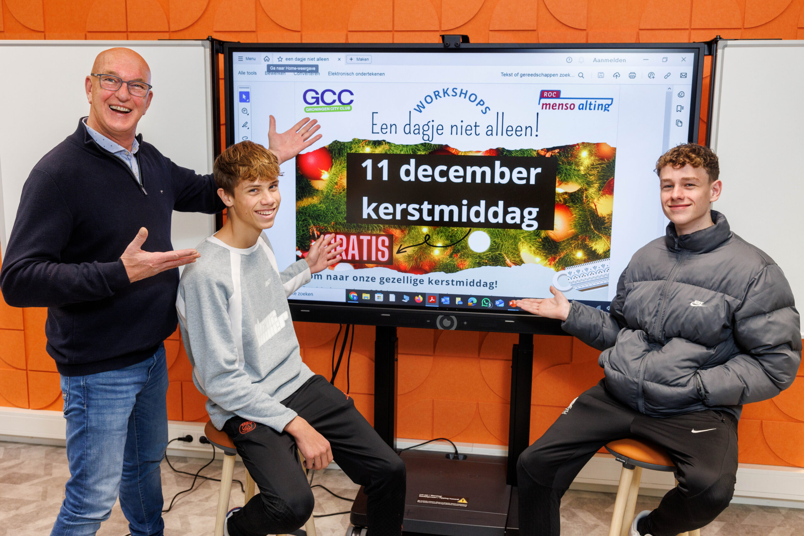 Studenten zetten zich in voor een rechtvaardige samenleving op ROC ...